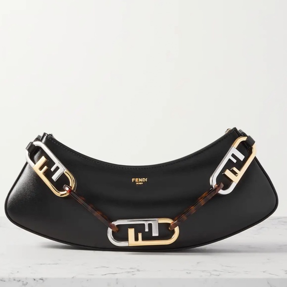 Fendi | Bags | Original Fendi Olock Swing Logojacquard Chenille ...